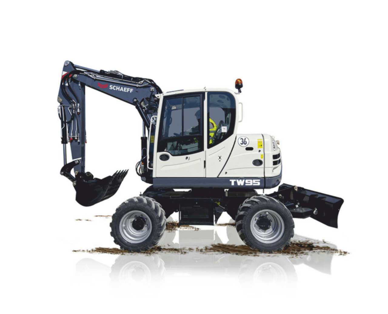 Schaeff Mobilbagger TW 95 | Böhrer Baumaschinen